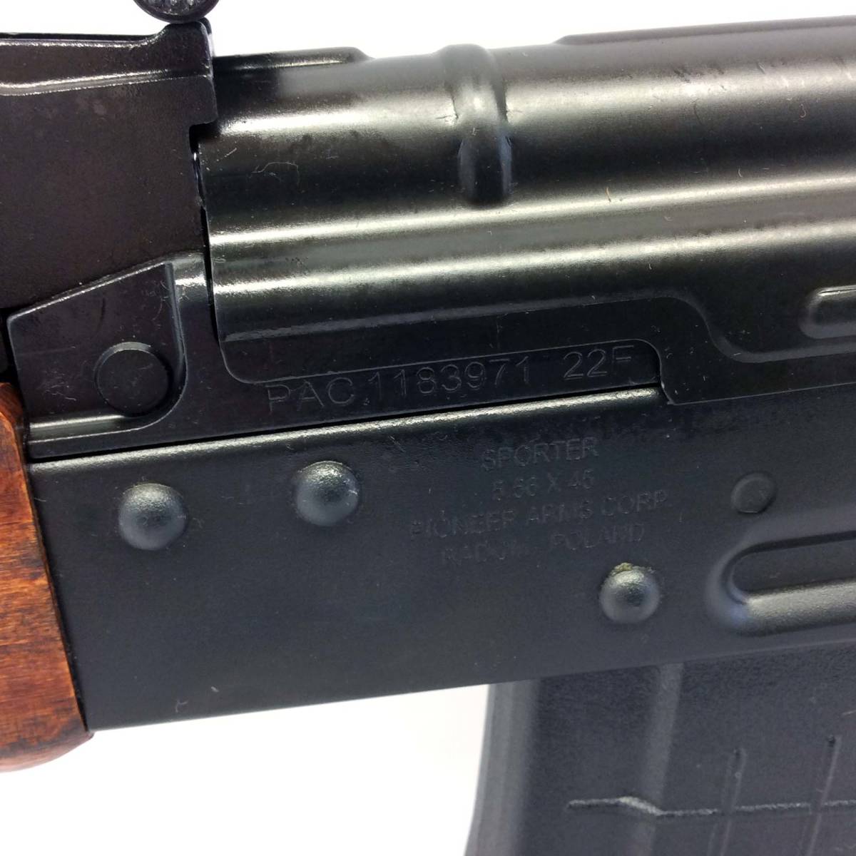 PIONEER AK-47 FORGED 5.56 UNDERFOLDER WOOD - Semi Auto Rifles at ...