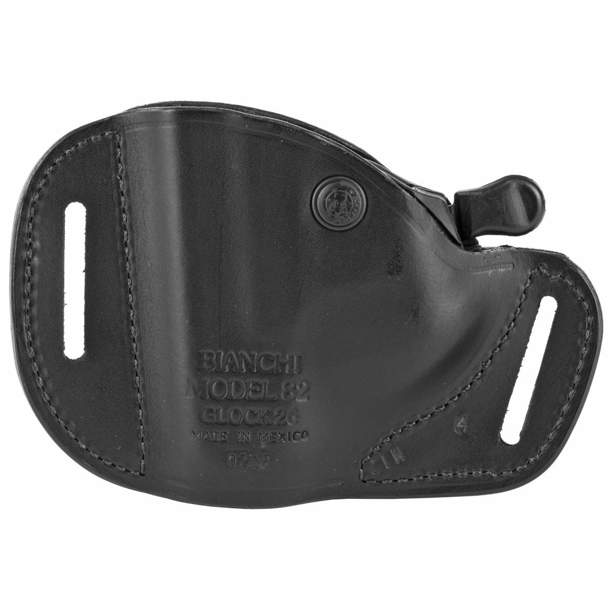 Bianchi 22156 82 CarryLok OWB Size 11D Black Leather Belt Slide ...