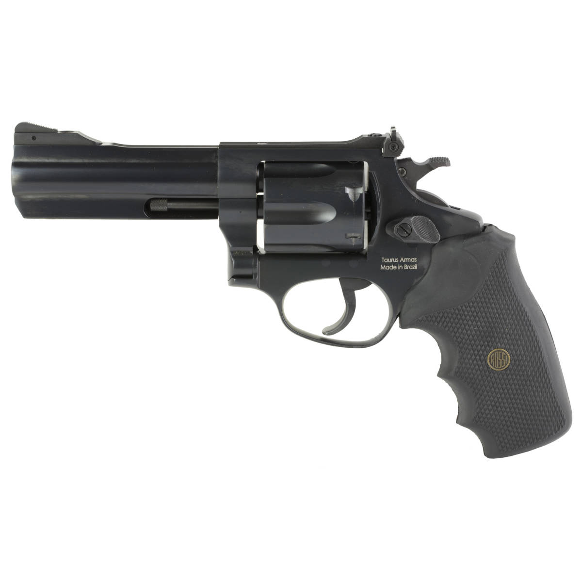 Rossi 2RM641 RM64 Medium Frame 357 Mag 6 Shot, 4” Black Steel Barrel ...