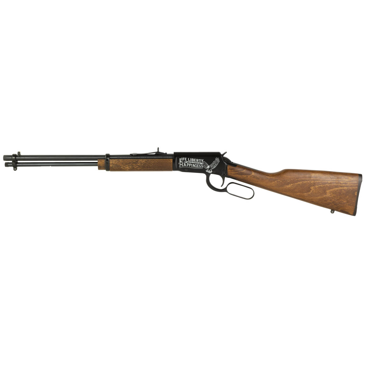 Rossi RL22181WDEN19 Rio Bravo Full Size 22 LR 15+1 18” Polished Black ...
