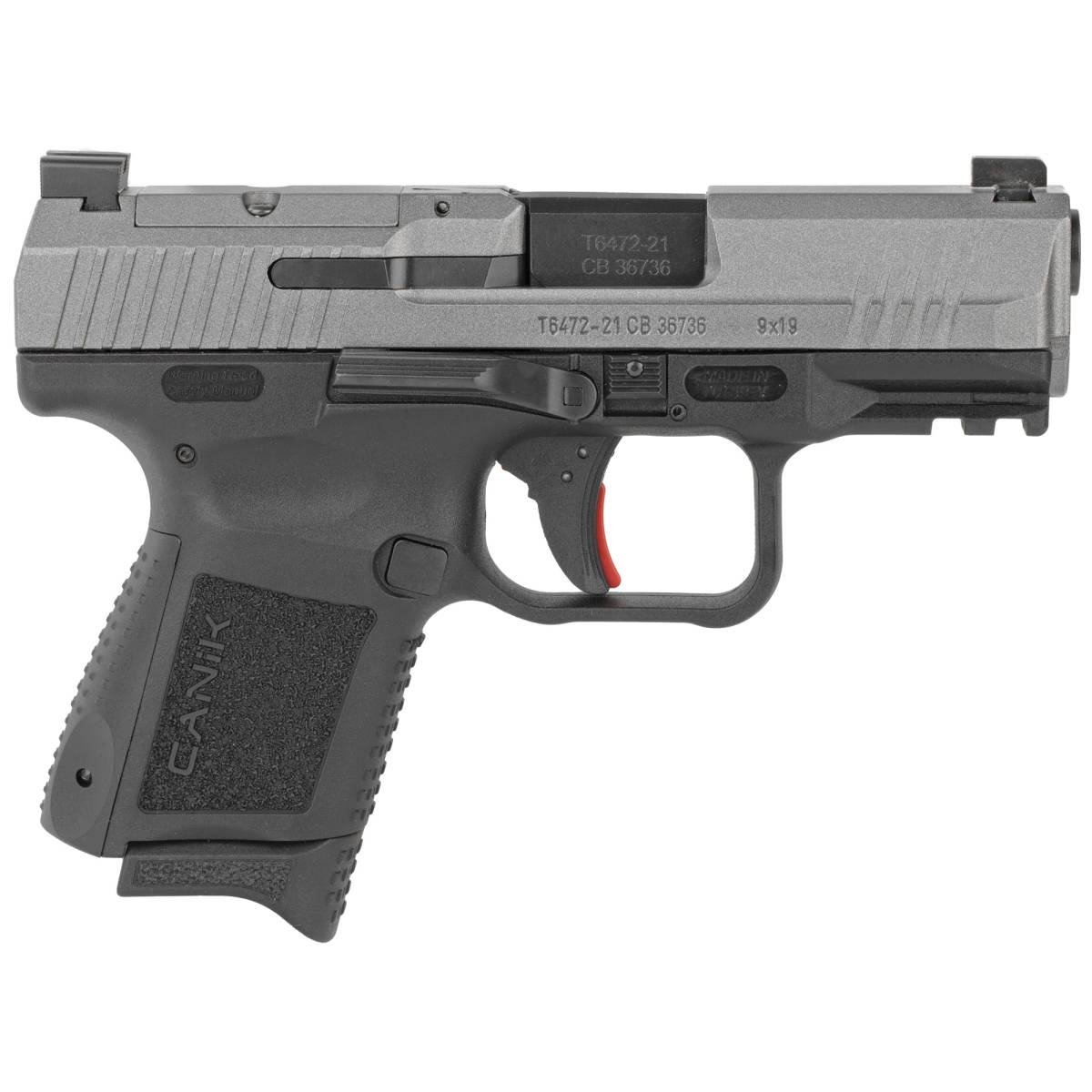 Canik TP9 Elite Subcompact 9mm Semi Auto Pistol Tungsten Gray - Semi ...