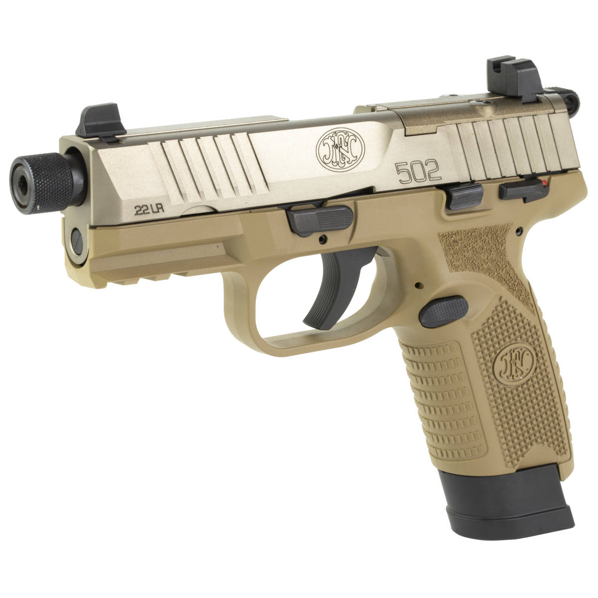 FN 502 502T FN502 TACTICAL 22 22LR 66-101006 FN502T - Semi Auto Pistols ...