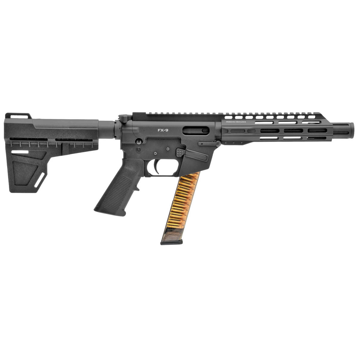 Freedom Ordnance FX-9 FX9 9mm AR Pistol 8” Glock FX9 AR-9 - Semi Auto ...