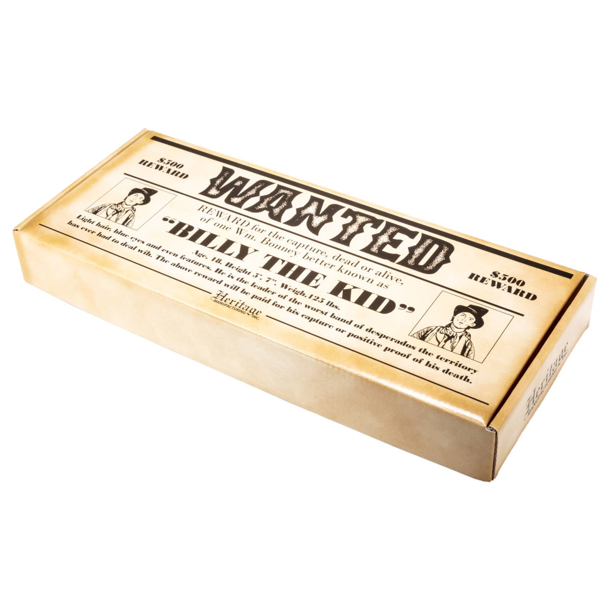 HERITAGE ROUGH RIDER 22LR 4.75 WEST BILLY THE KID - Revolvers at ...