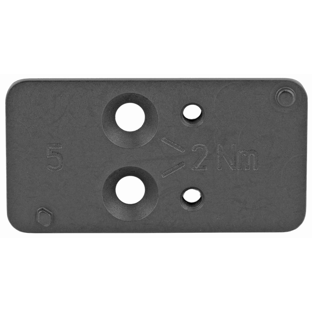 HK 50254265 Optic Plate #5 Black Steel, Fits VP9 OR Burris/Vortex ...