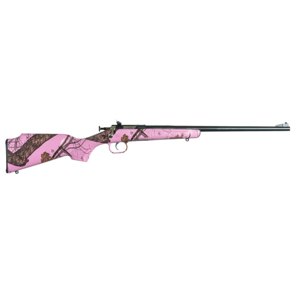 Crickett KSA2161 Youth 22 LR 1rd 16.12” Blued Barrel & Receiver, Fixed ...