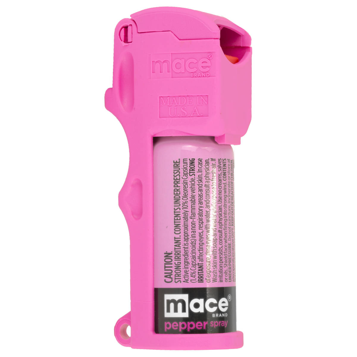 Mace 80740 Pocket Pepper Spray OC Range 10 ft .42oz Pink - Less-Lethal ...