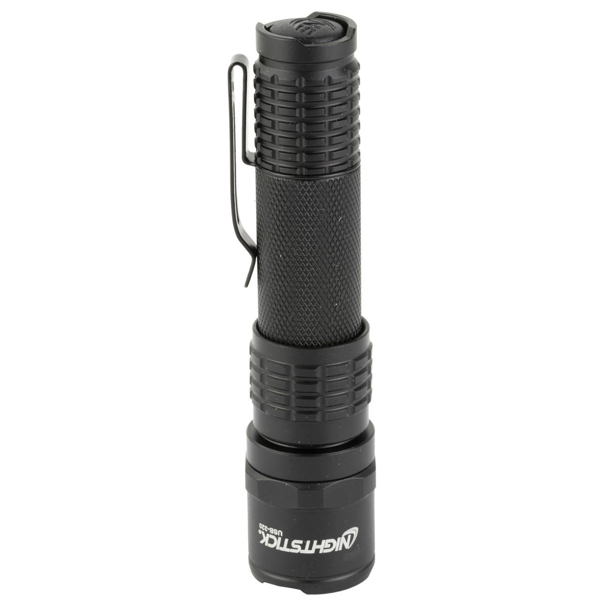 Nightstick USB-320 Tactical Black Anodized Hardcoat Aluminum White Cree ...
