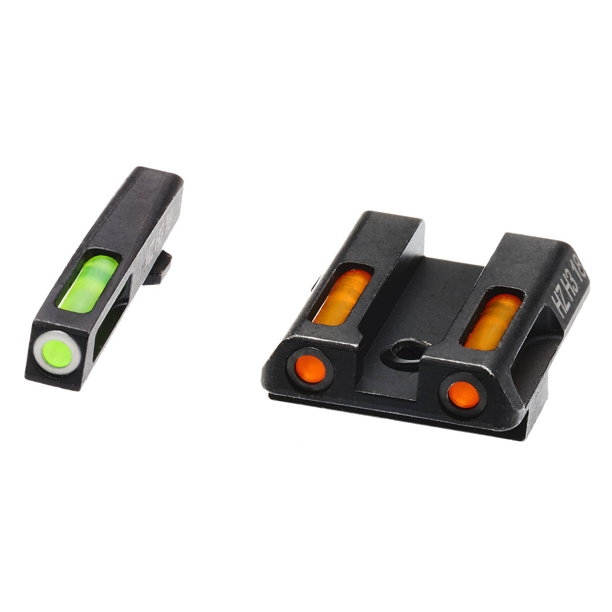 HIVIZ GLN421 GRN/ORNG LITEPIPES W/WHITE RING - Gun Sights at GunBroker ...