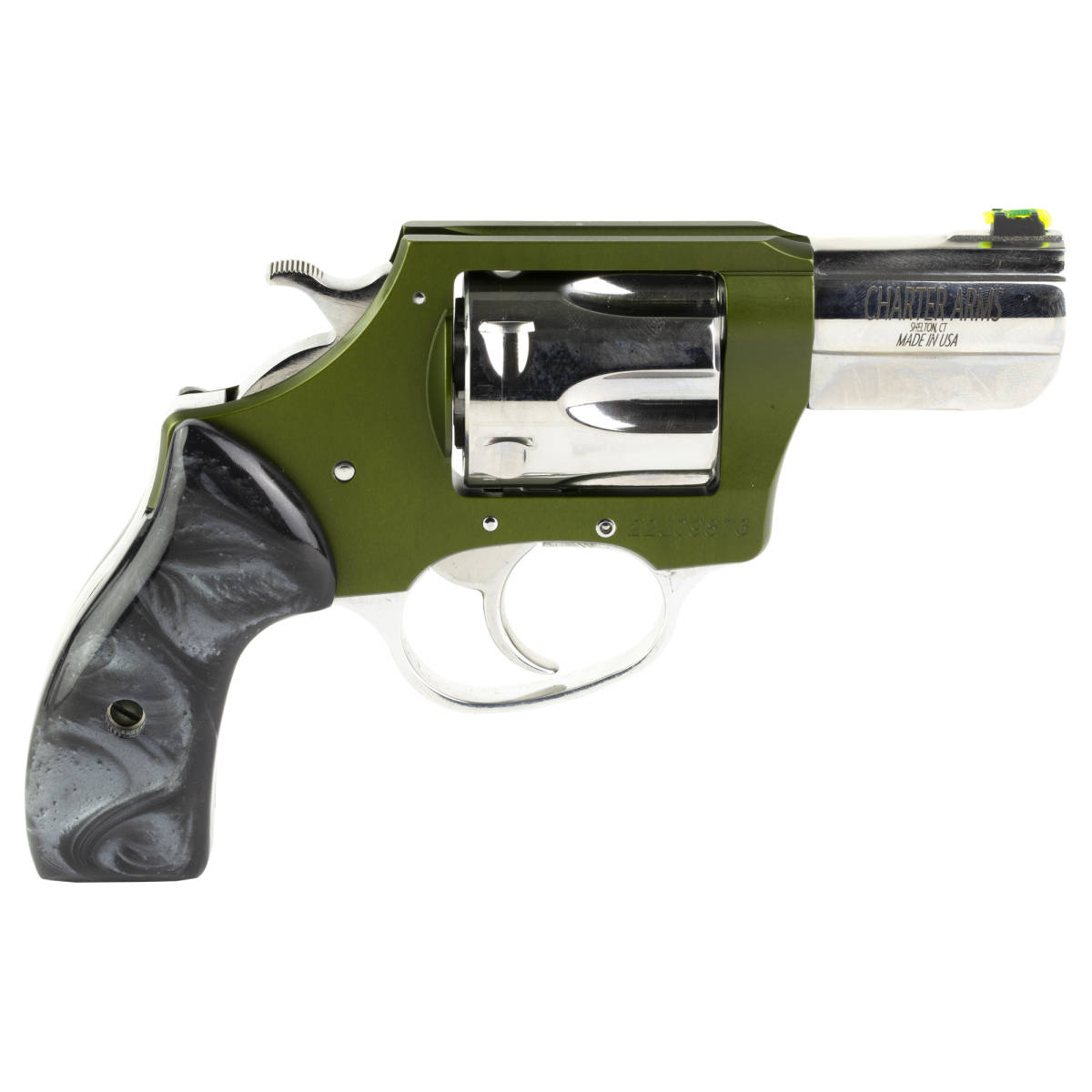 Charter Arms 53624 Undercover II 38 Special 6rd 2.20”, OD Green Frame ...
