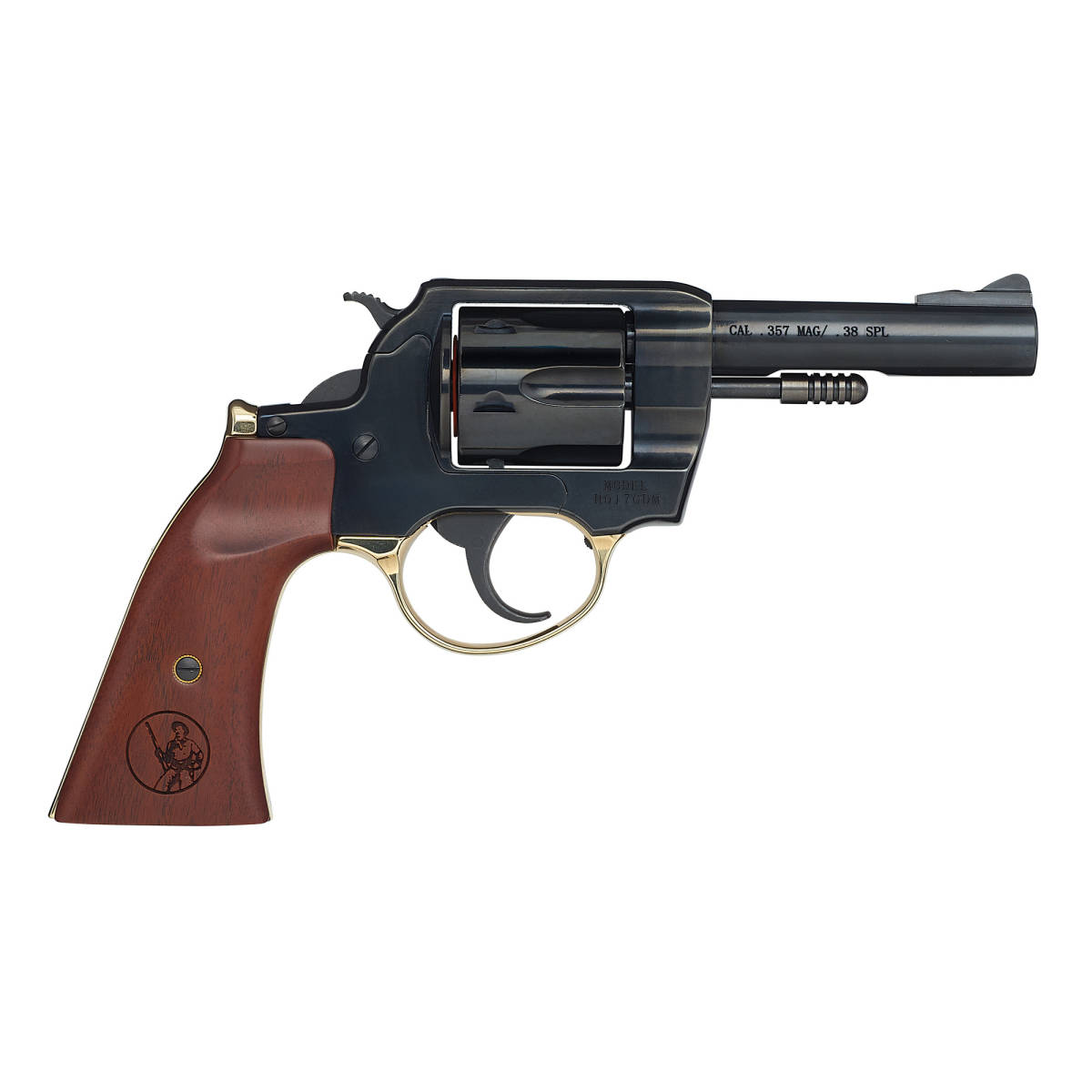 Henry H017BDM Big Boy Revolver, 357 Mag, 4" Bbl, Blued, Birdshead ...