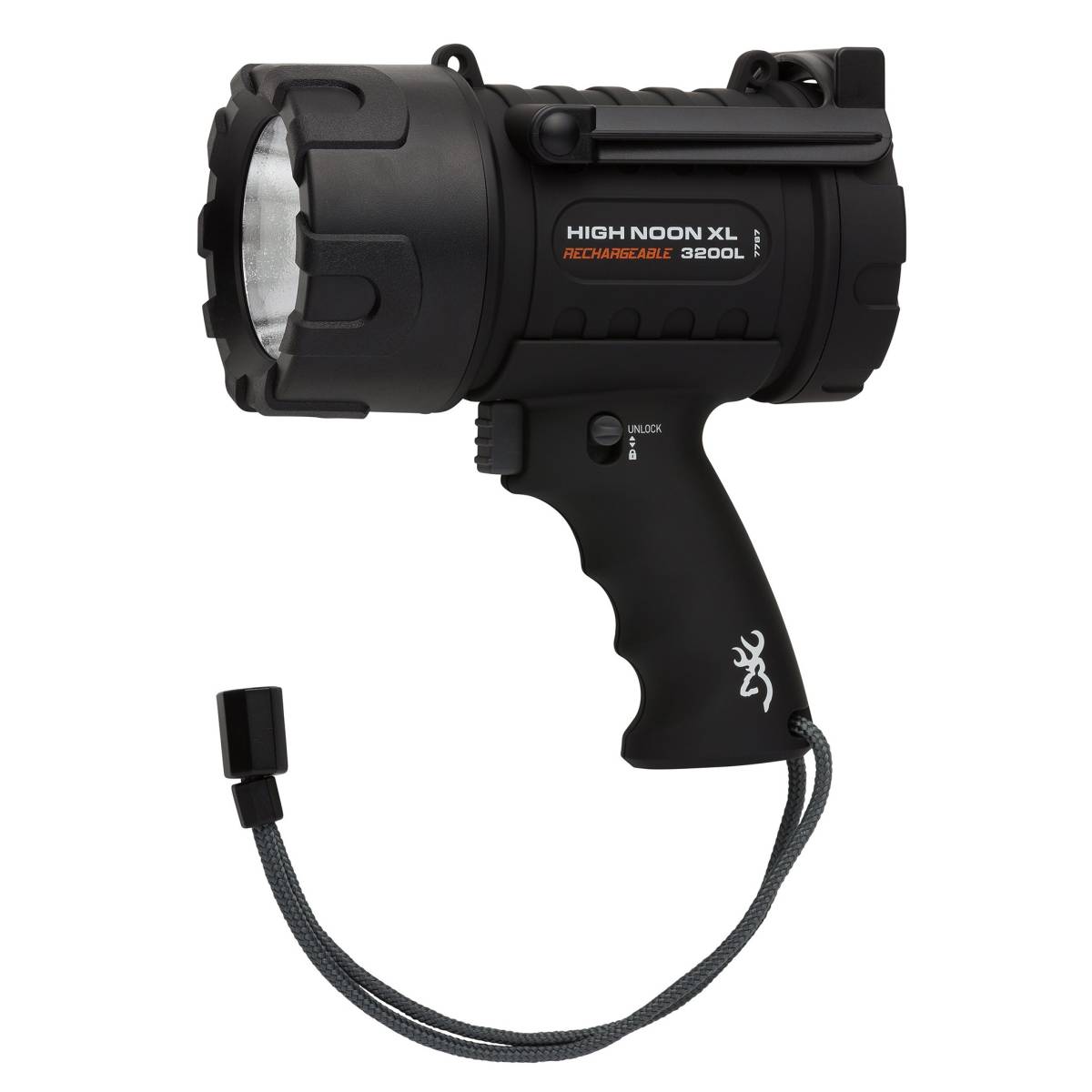 Browning 3717787 High Noon XL Black 100-3200 Lumens White LED Polymer ...