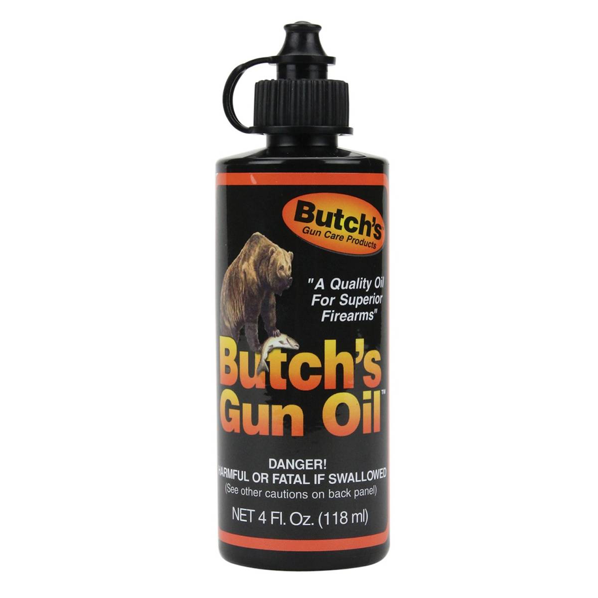 Butchs 2948 Bench Rest Gun Oil 4 oz Squeeze Bottle - Gun Cleaning Kits ...