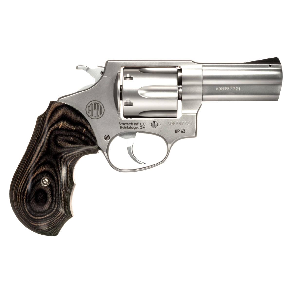 Rossi 2-RP639WD1 RP63 Small Frame 357 Mag 6 Shot, 3” Tungsten Cerakote ...