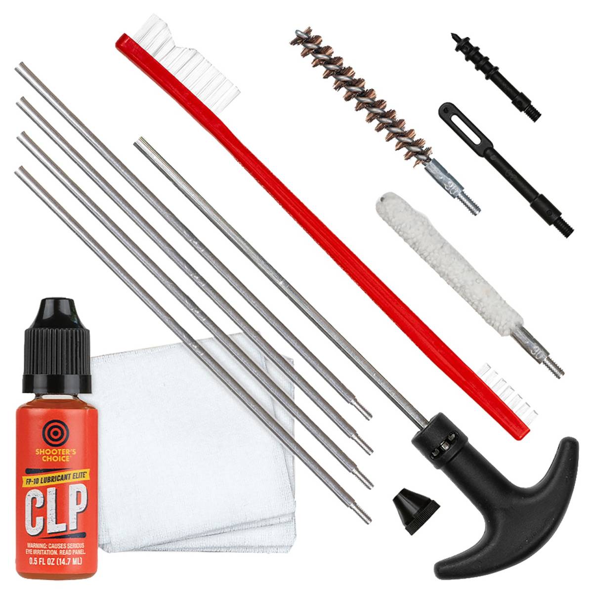 Shooters Choice SHFSRK30 Gun Rod Cleaning Kit Rifle .30 Caliber - Gun ...