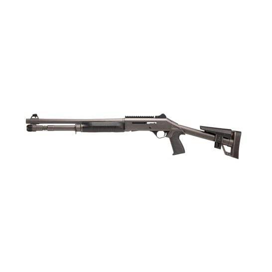 PANZER M4 TACTICAL 12 GAUGE SHOTGUN 18.5” W/ FIXED SKELETON STOCK ...