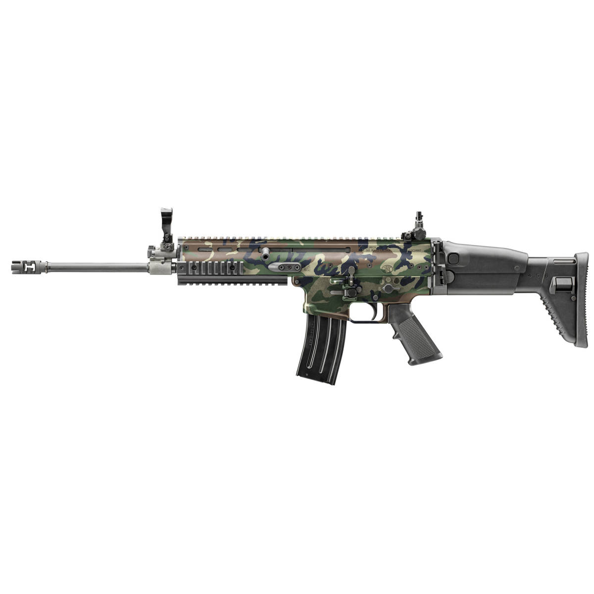 FN 3810169901 SCAR 16S 5.56x45mm NATO 30+1 16.25” Compensated Barrel ...