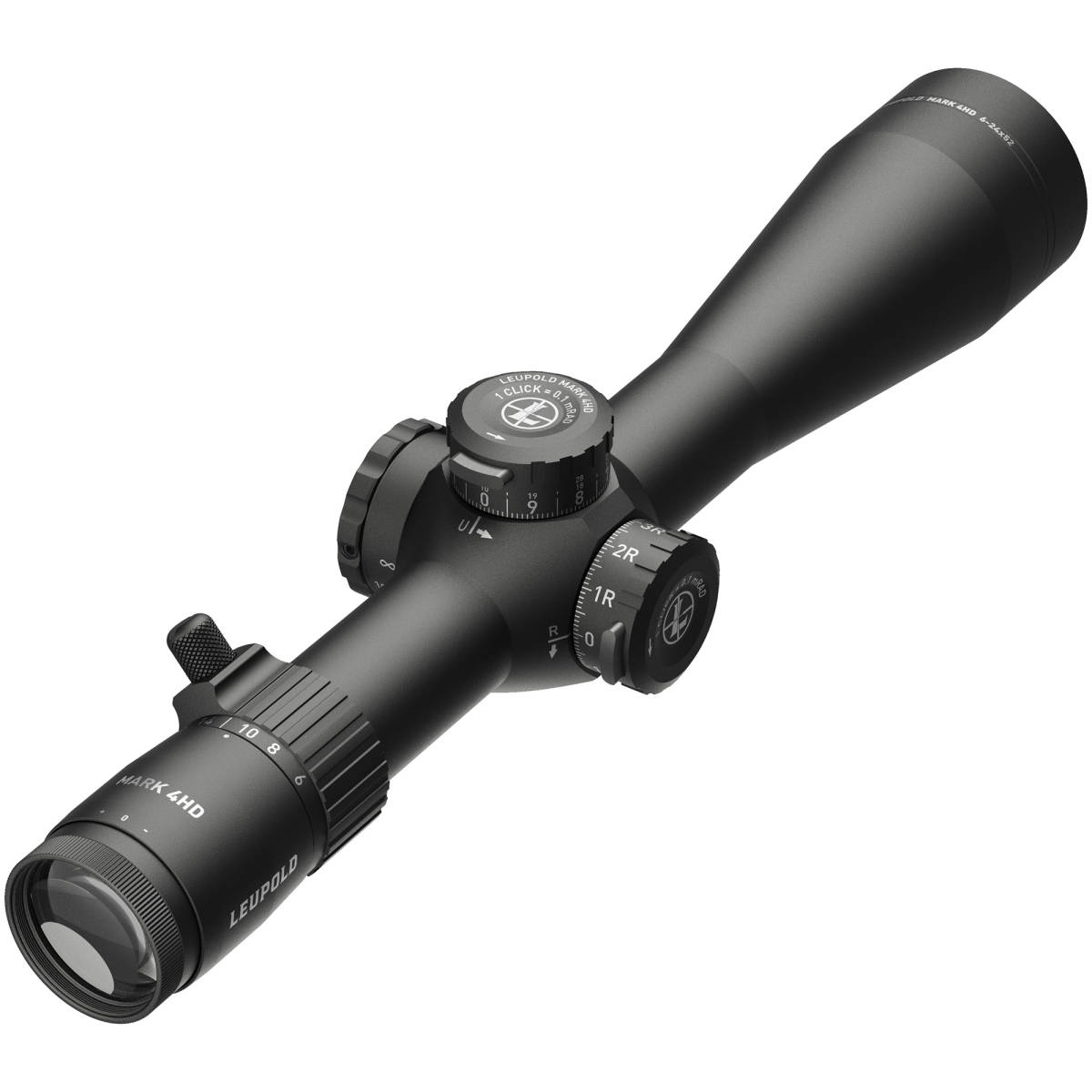 Leupold 183823 Mark 4HD Matte Black 6-24x52mm, 34mm Tube, FFP PR2 MIL ...
