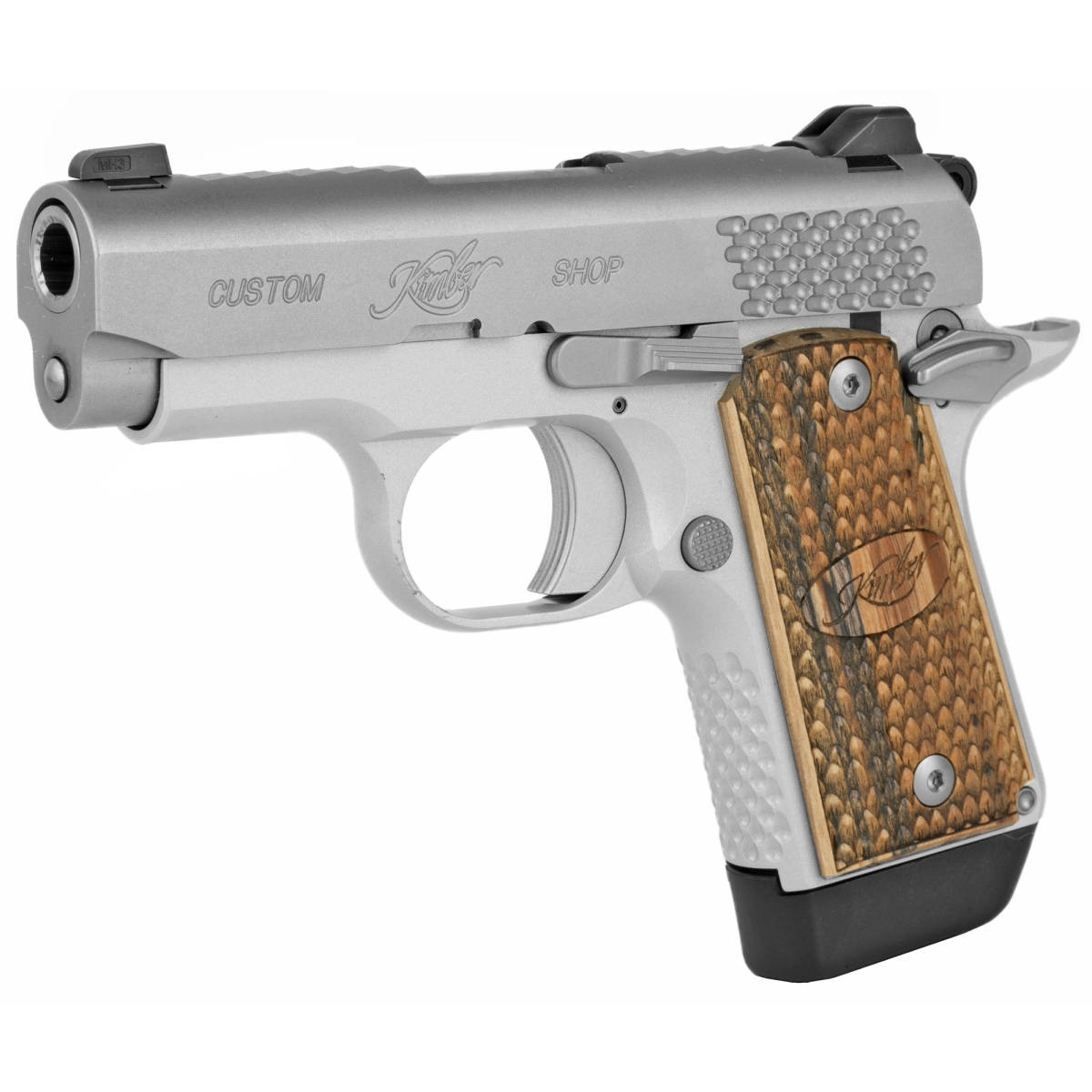 Kimber Mfg.,inc 3300109 Micro 9 Stainless Raptor 9mm 6+1 3.15” Steel ...