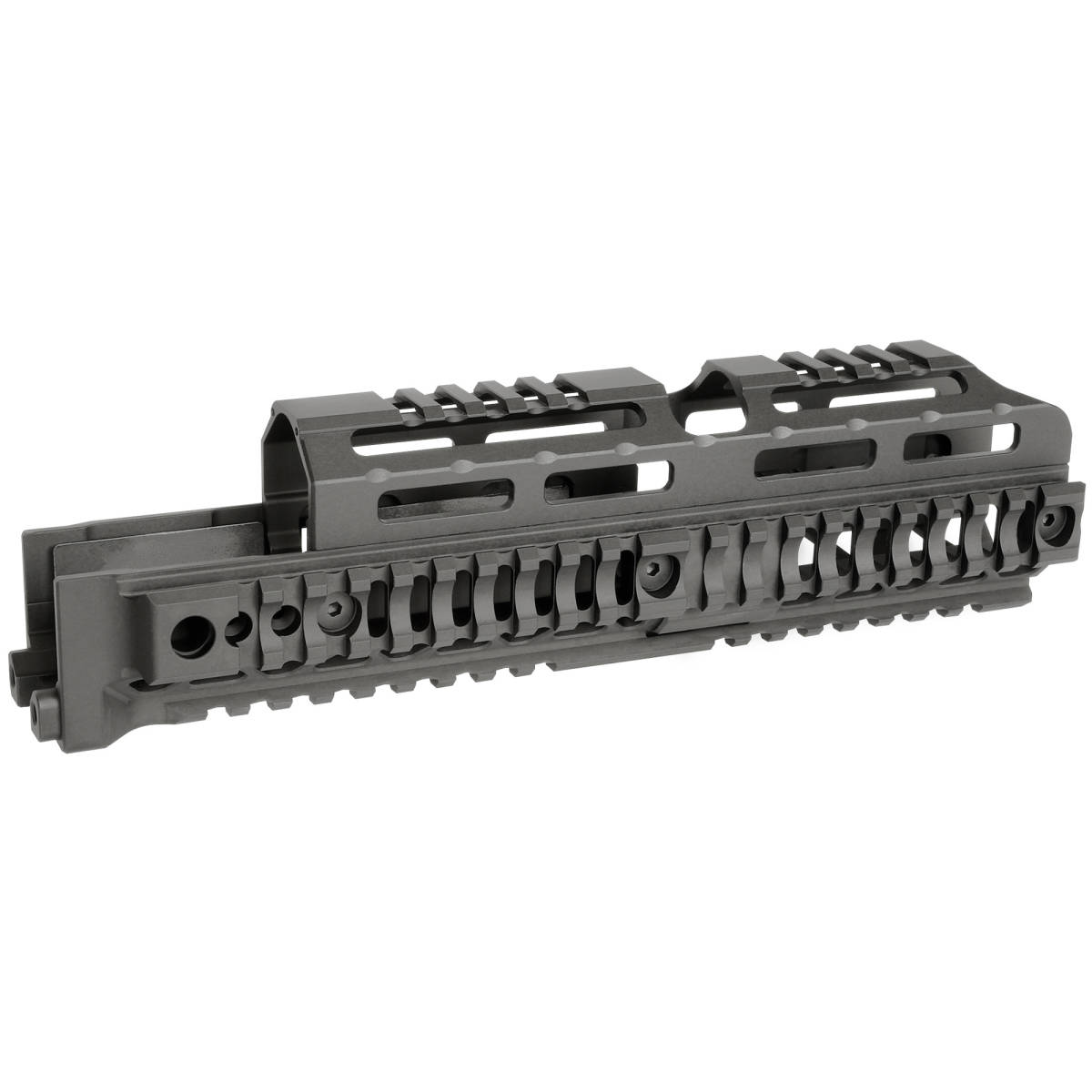 Midwest Industries MIAKALPHAQR10 AK Alpha Black 6061 Aluminum ...