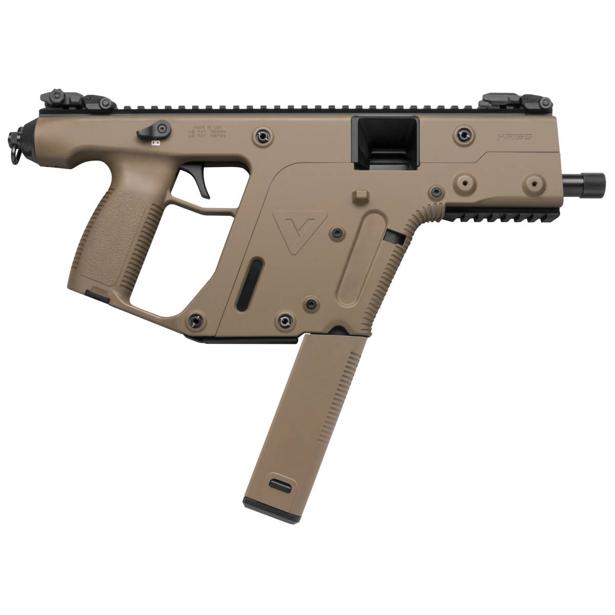 KRISS VECTOR SDP PISTOL 9MM 5.5” FDE - Semi Auto Pistols at GunBroker ...