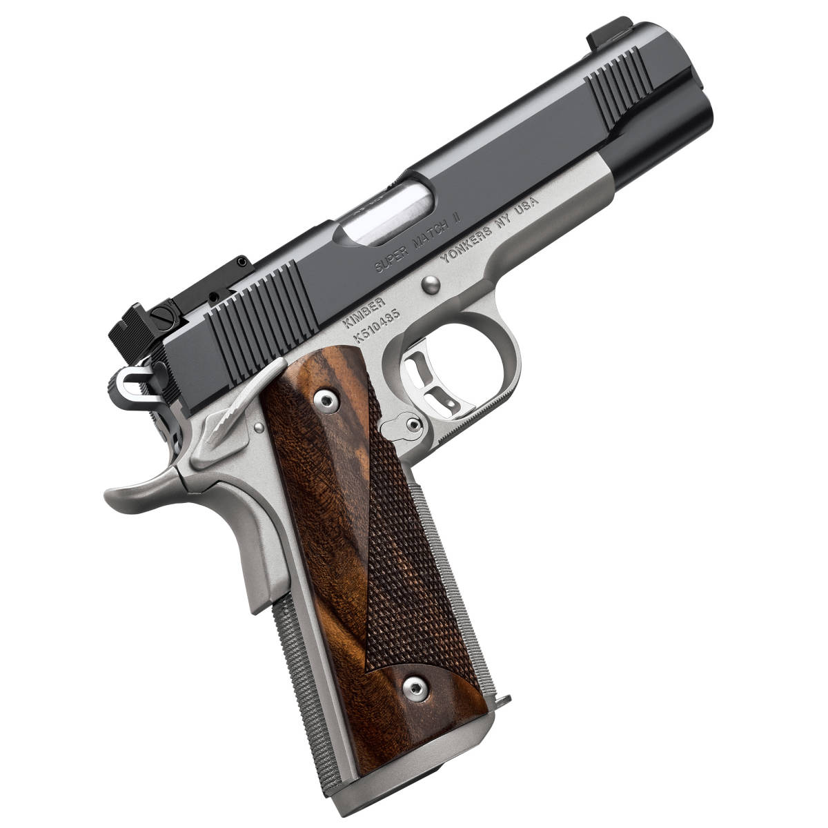 Kimber Mfg.,inc 3200309 Super Match II 45 ACP 8+1 5” Matte Black ...