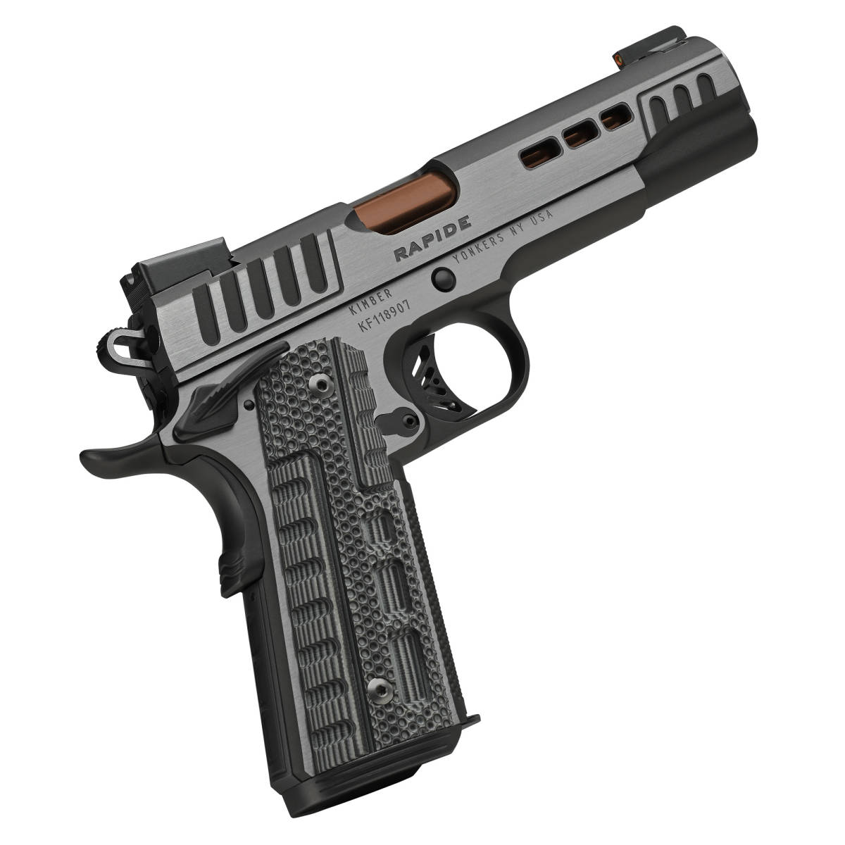 Kimber Mfg.,inc 3000431 Rapide Dusk 9mm 9+1 5” Gray KimPro II w/ Brush ...