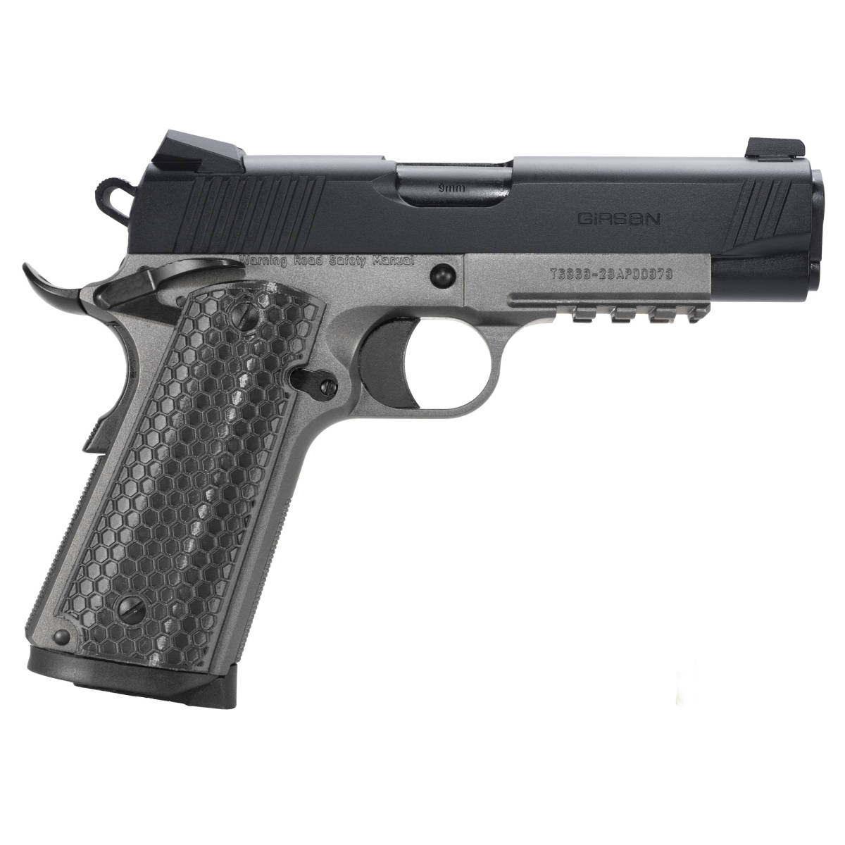 EAA GIRSAN 392077 MC1911 C Untouchable Compact Frame 9mm Luger 9+1 ...