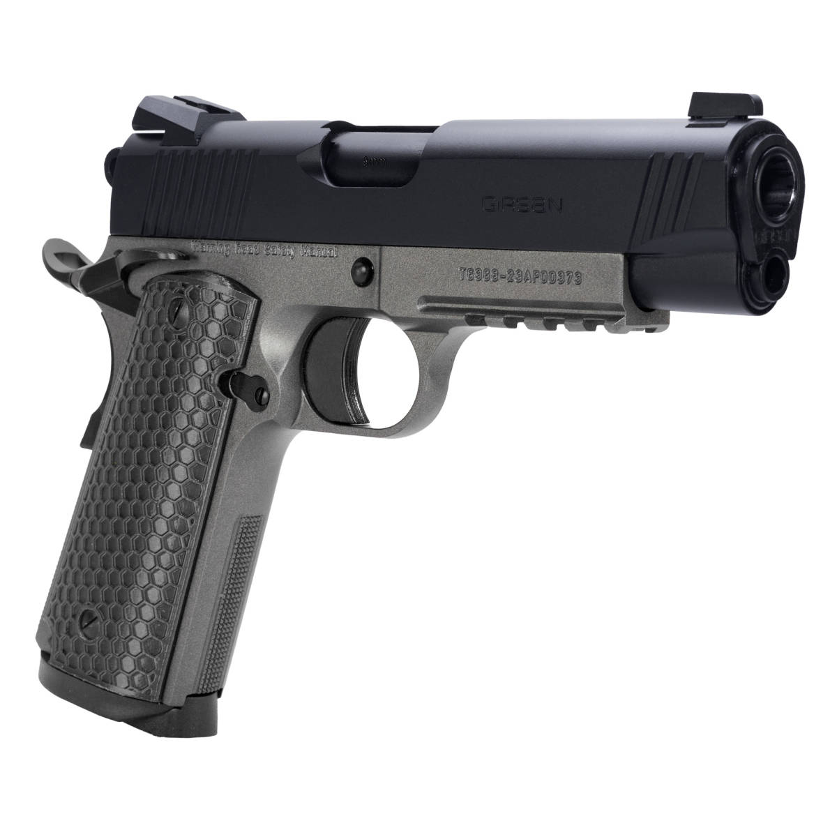 EAA GIRSAN 392077 MC1911 C Untouchable Compact Frame 9mm Luger 9+1 ...