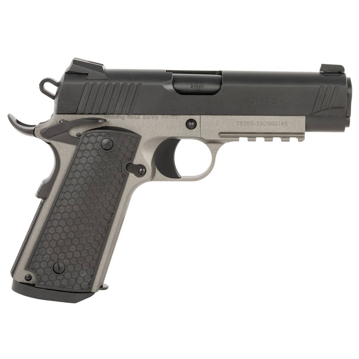 EAA GIRSAN 392077 MC1911 C Untouchable Compact Frame 9mm Luger 9+1 ...
