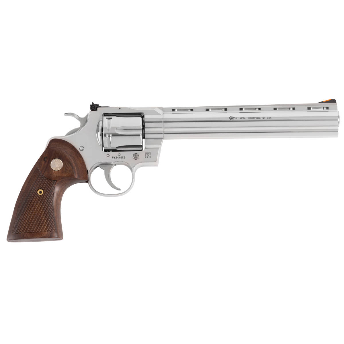 Colt Mfg PYTHONSP8WTS Python 357 Mag 6rd 8” Stainless Vent Rib Barrel ...