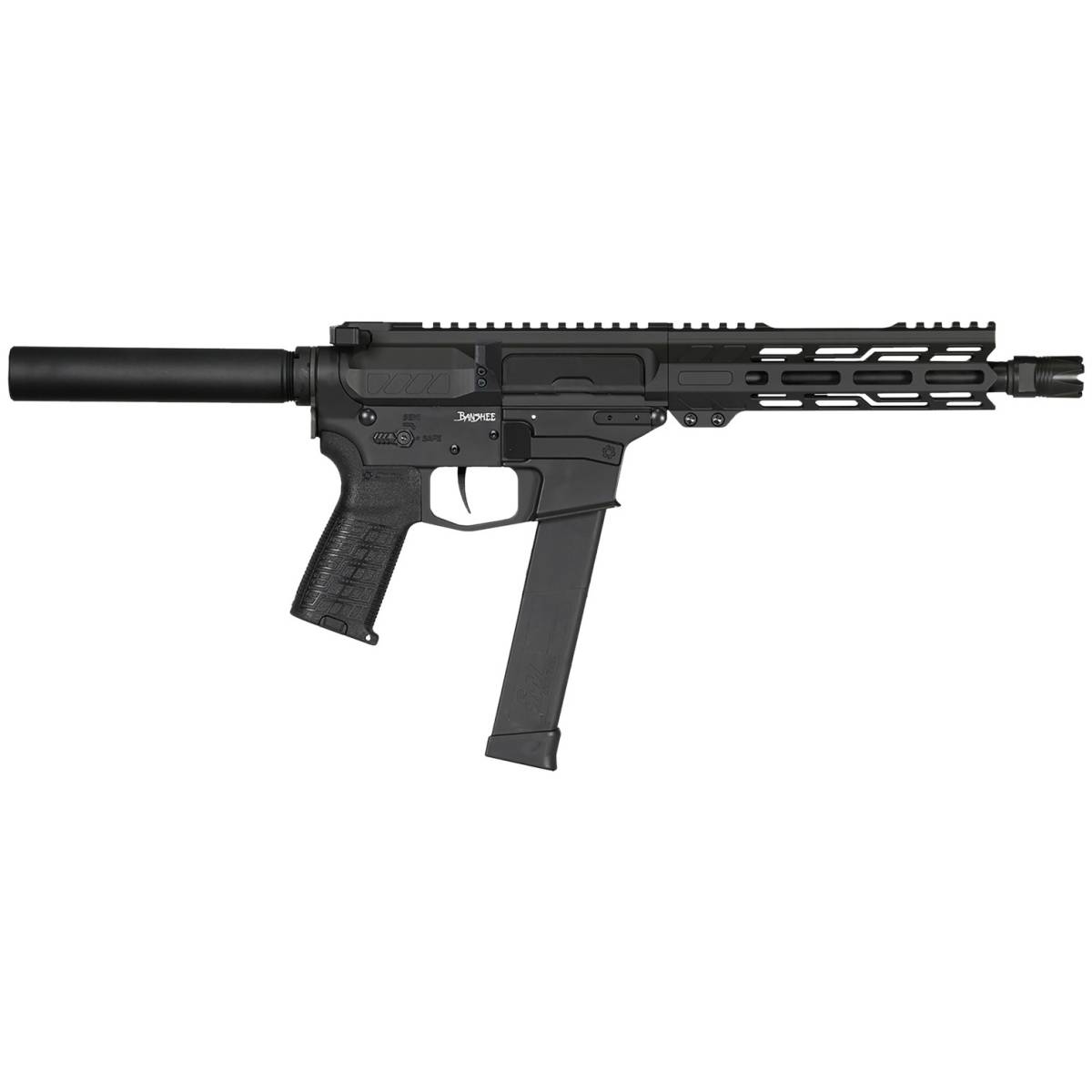 CMMG 40A330FAB Banshee MKGS 40 S&W 22+1 8” Black Nitride Medium Taper ...