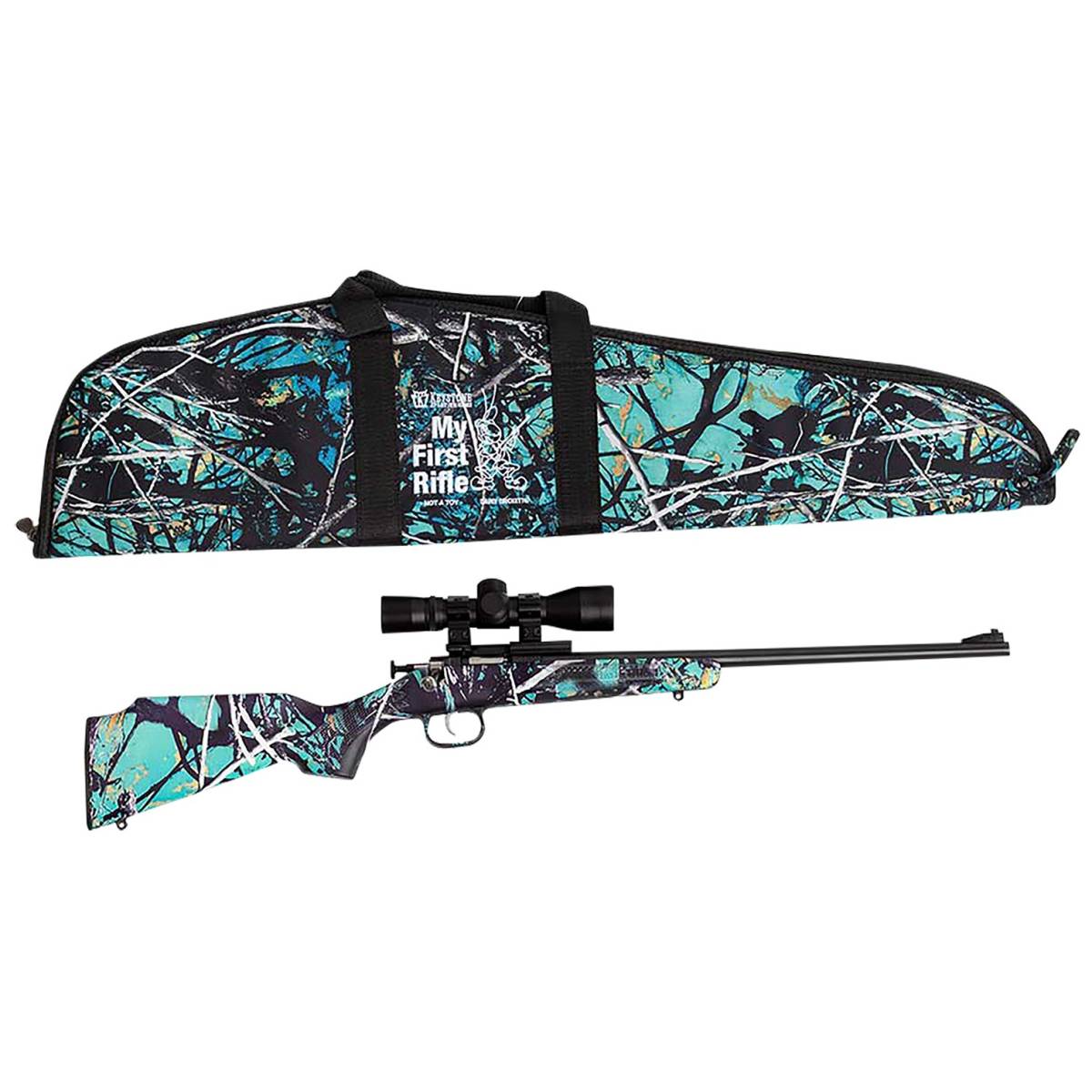 Crickett KSA2172BSC My First Rifle Package 22 S/L/LR Single Shot ...