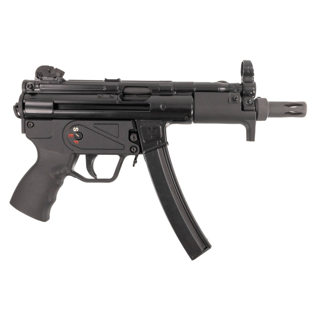 MAC 12750005 5K 9mm Luger 30+1, 5.80” Black Steel Threaded Barrel ...