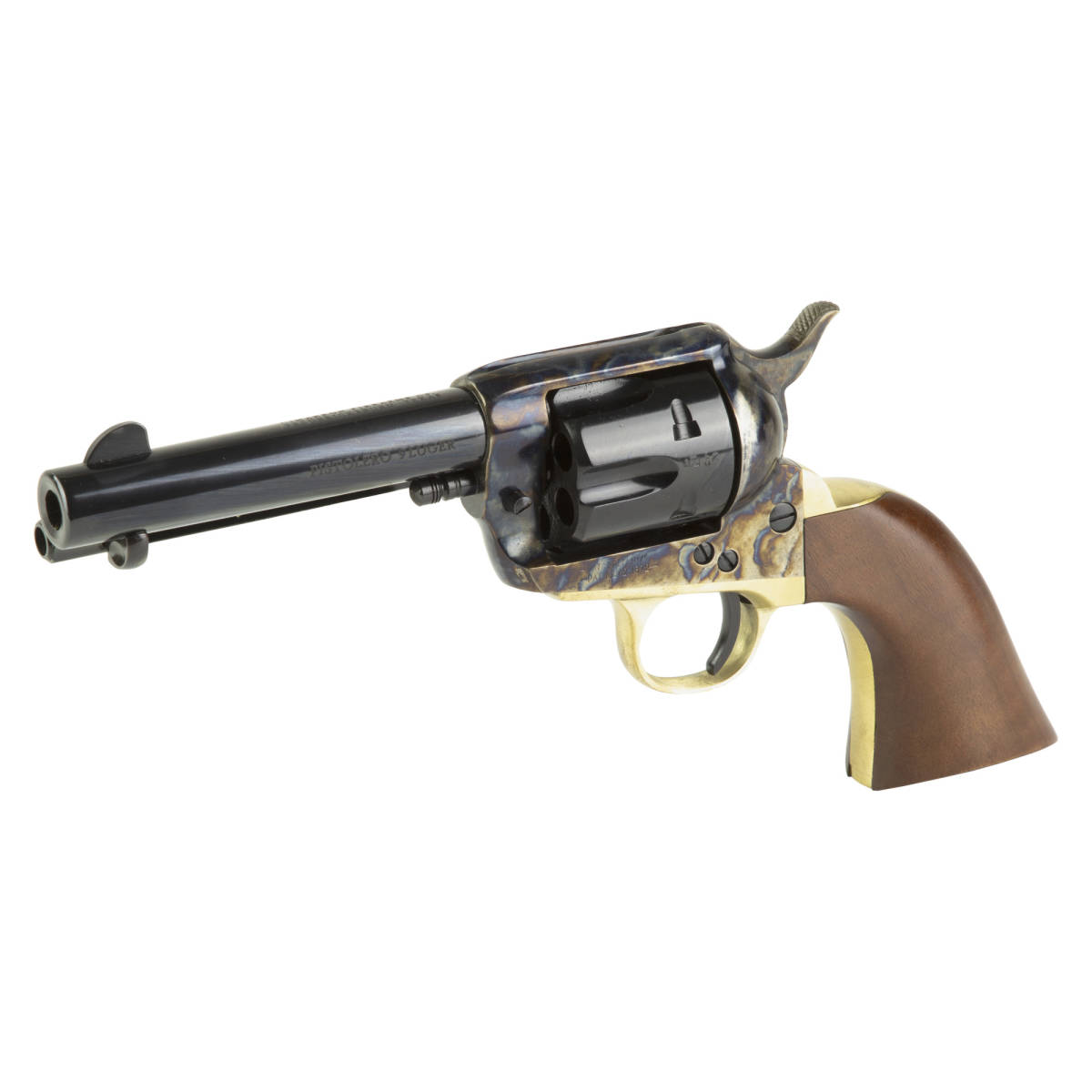 Cimarron PPP9MMDC Pistolero Dual Cylinder 9mm Luger/357 Mag 6 Shot ...