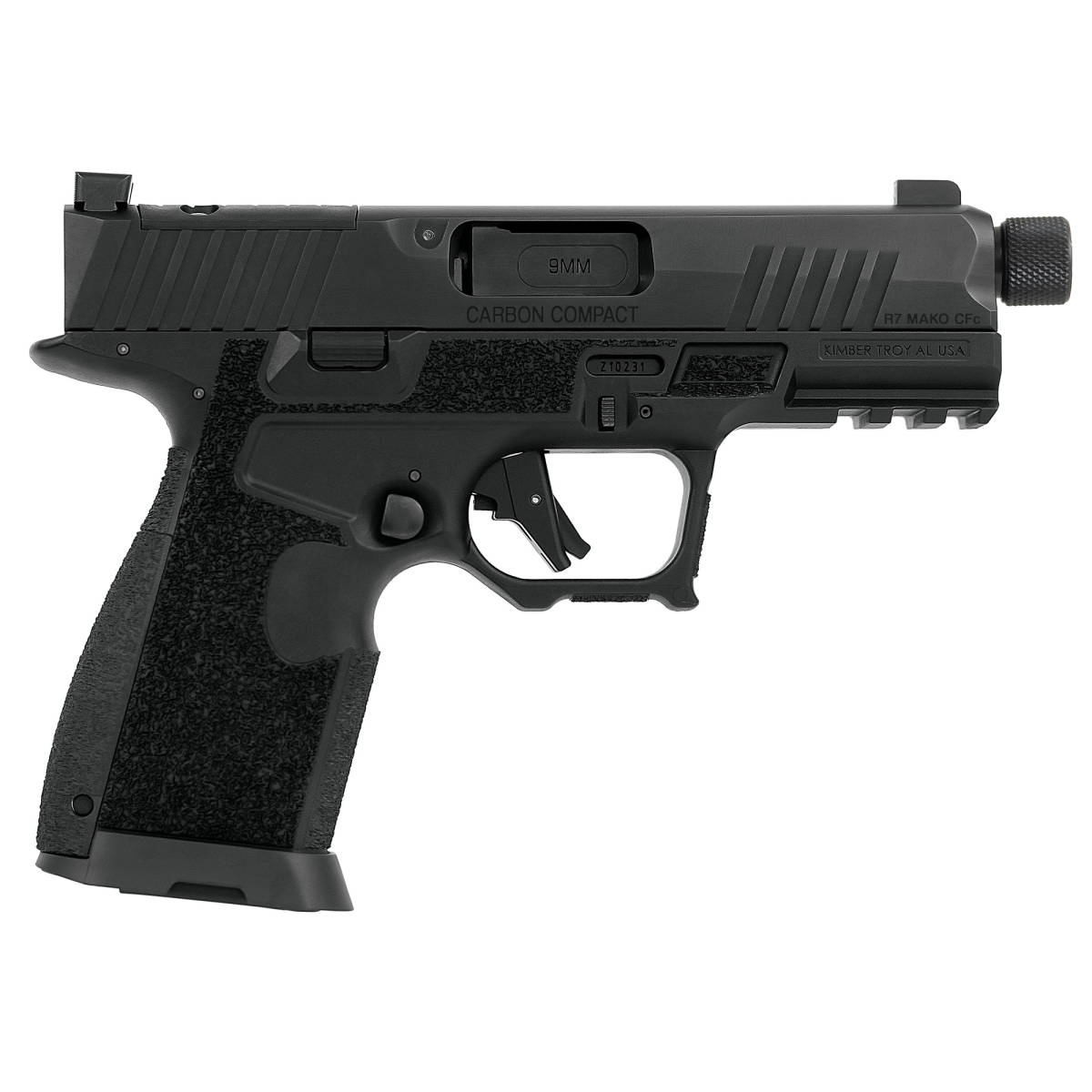 Kimber Mfg.,inc 3800018 R7 Mako Carbon Compact TFS OR 9mm 15+1 4.42 ...