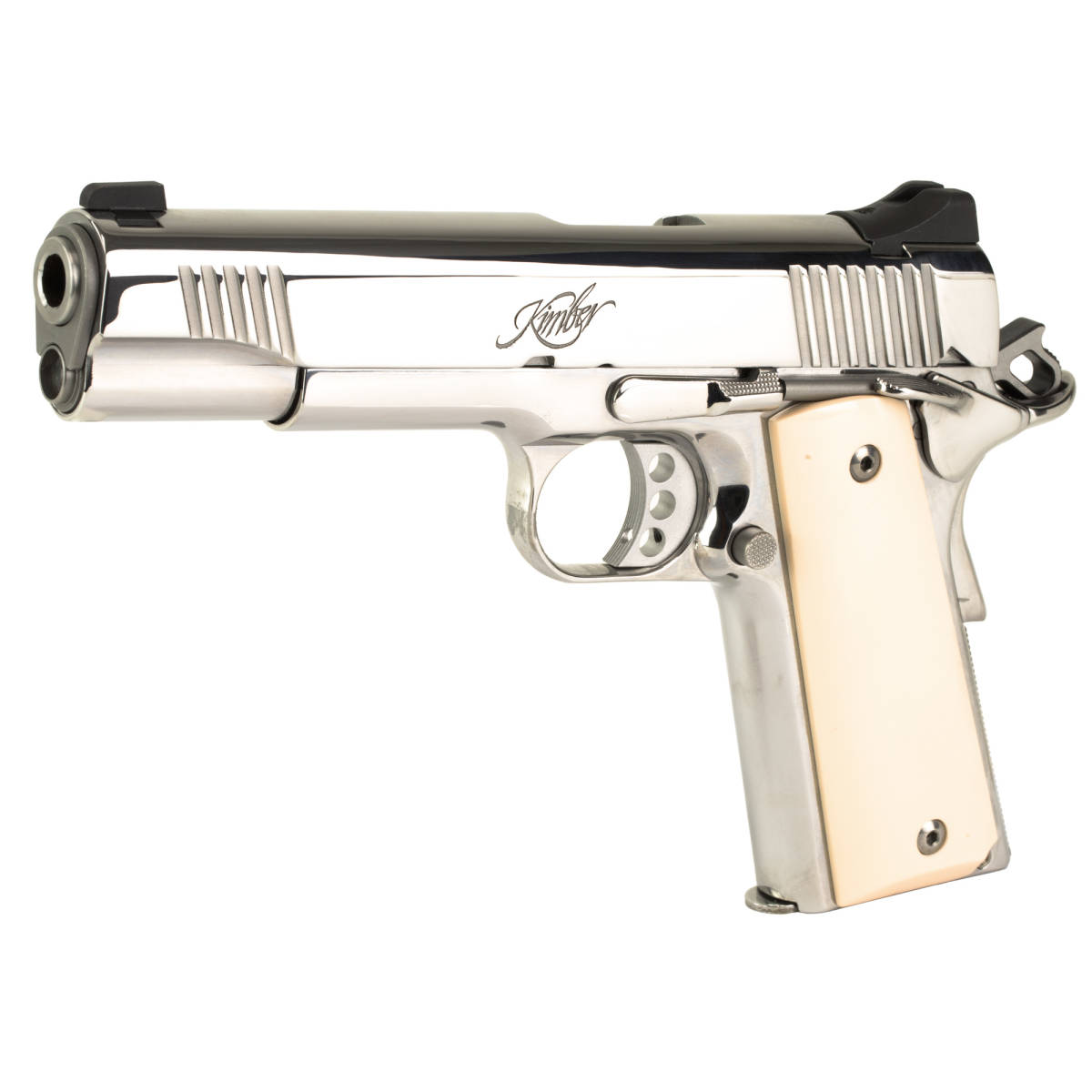 Kimber Mfg.,inc 3200397 High Polished 38 Super 9+1 5” Front Serrations ...