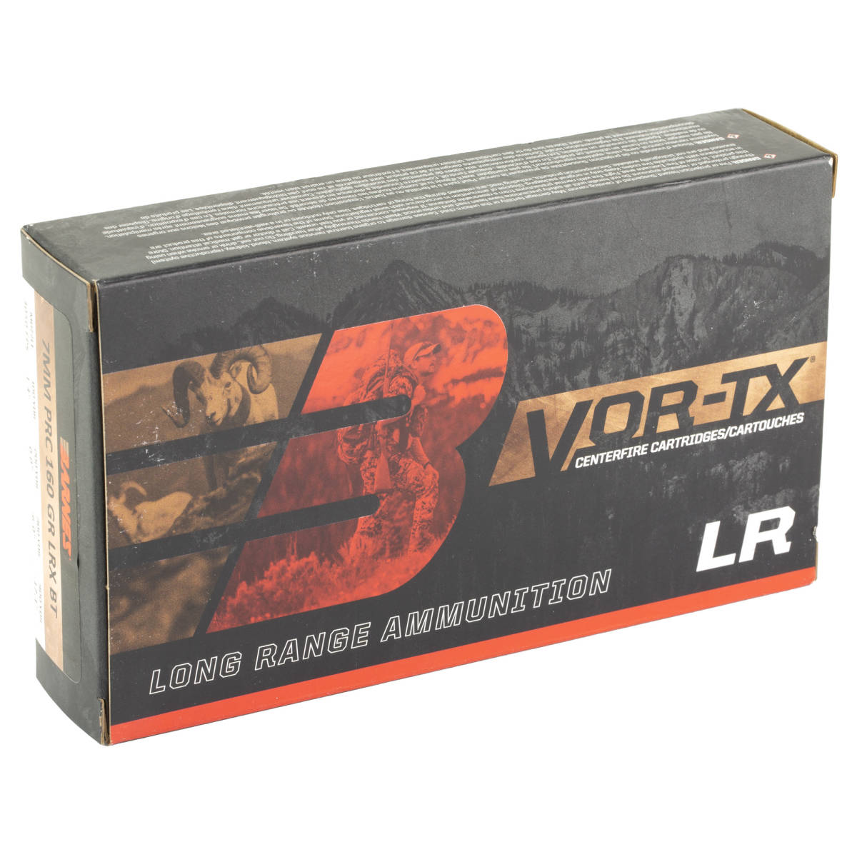 Barnes Bullets 32245 7mmPRC 160gr LRX Boat Tail 20 Per Box/10 Case ...