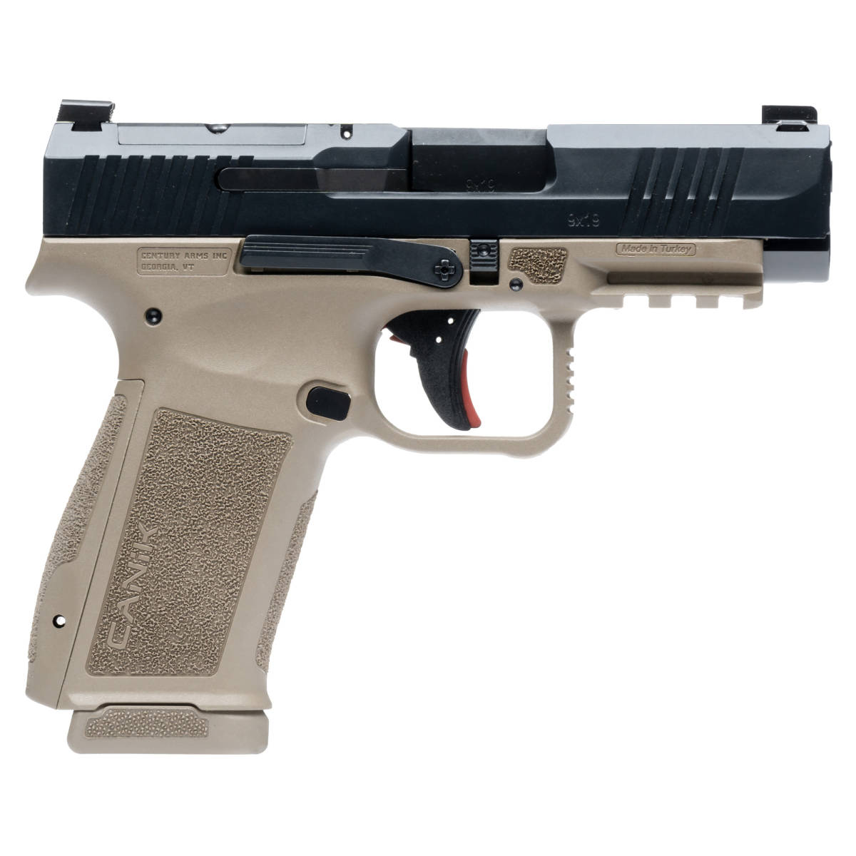 CANIK METE MC9LS 9MM 17+1 ROUNDS FLAT DARK EARTH HG7883BD-N BRAND NEW ...