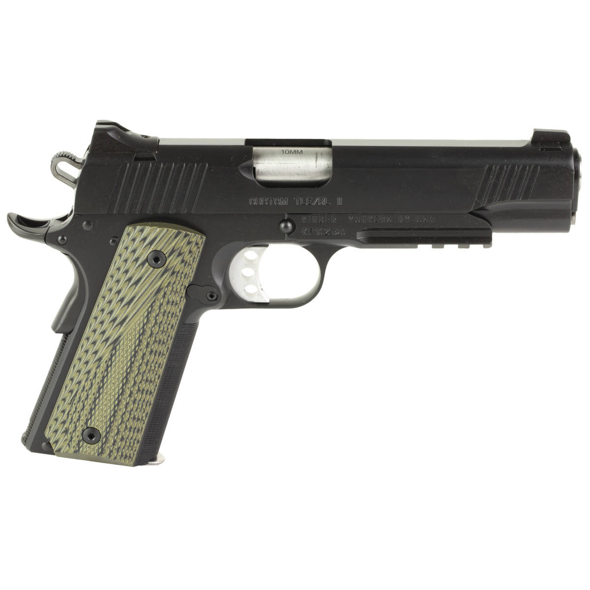 Kimber Mfg.,inc 3200338 Custom TLE/RL II 10mm 8+1 5” Flat Top Steel ...