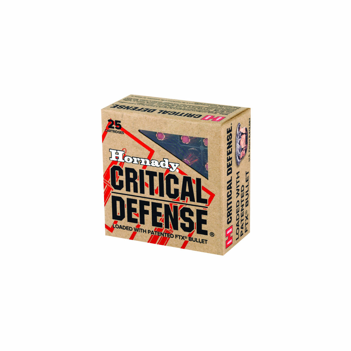 Hornady Critical Defense 9mm Luger 115 gr Flex Tip eXpanding 90250 AMMO ...