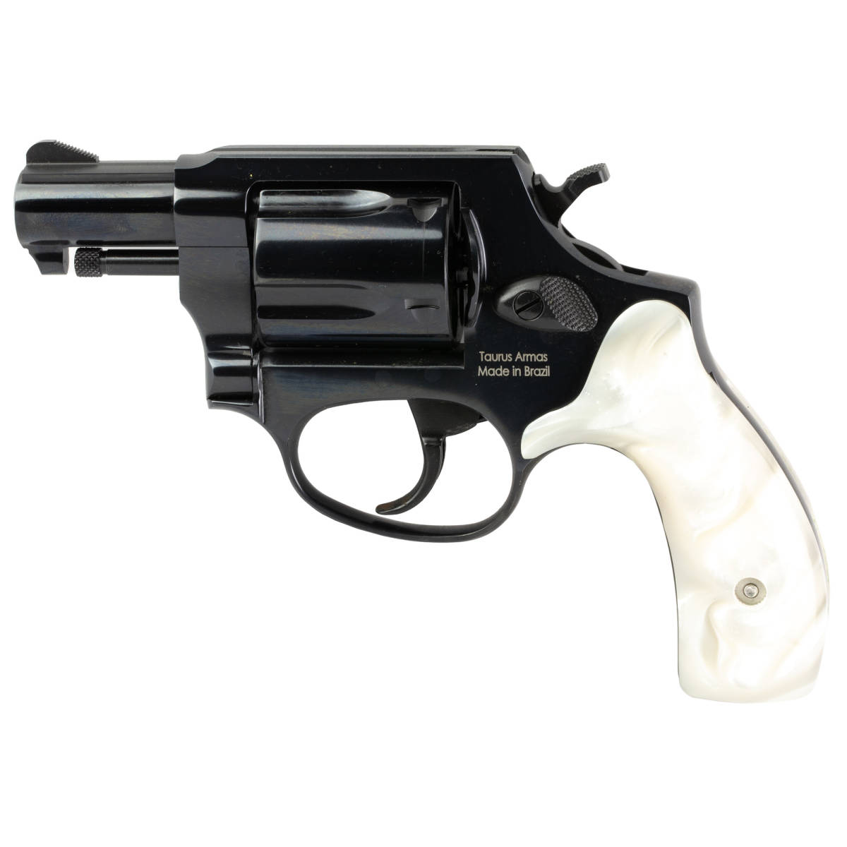 HERITAGE ROSCOE 38SPL 2” FIXED BLACK PEARL GRIP - Revolvers at ...