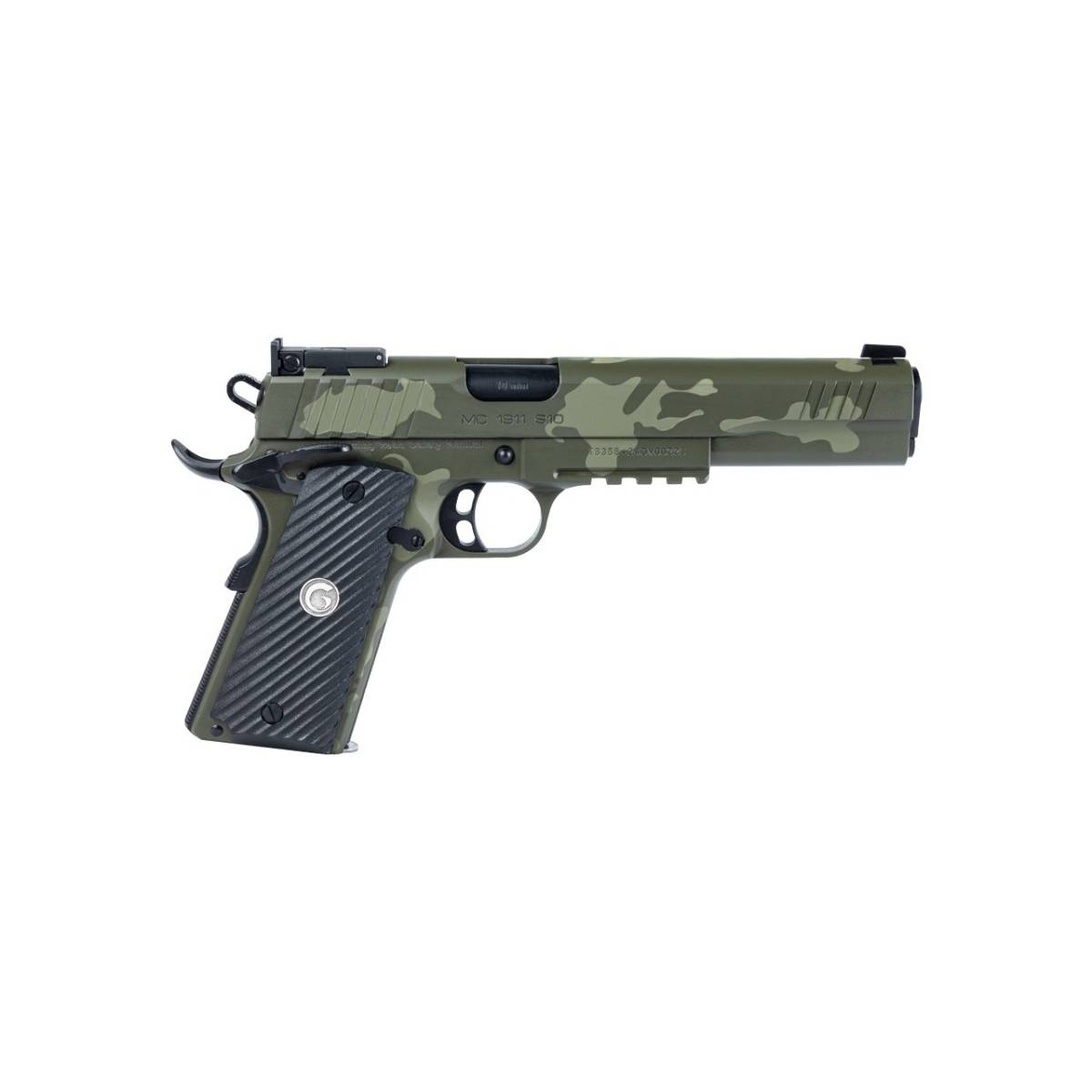GIRSAN MC1911S HUNTER 10MM GOVT 9RD OD GREEN CAMO - Semi Auto Pistols ...