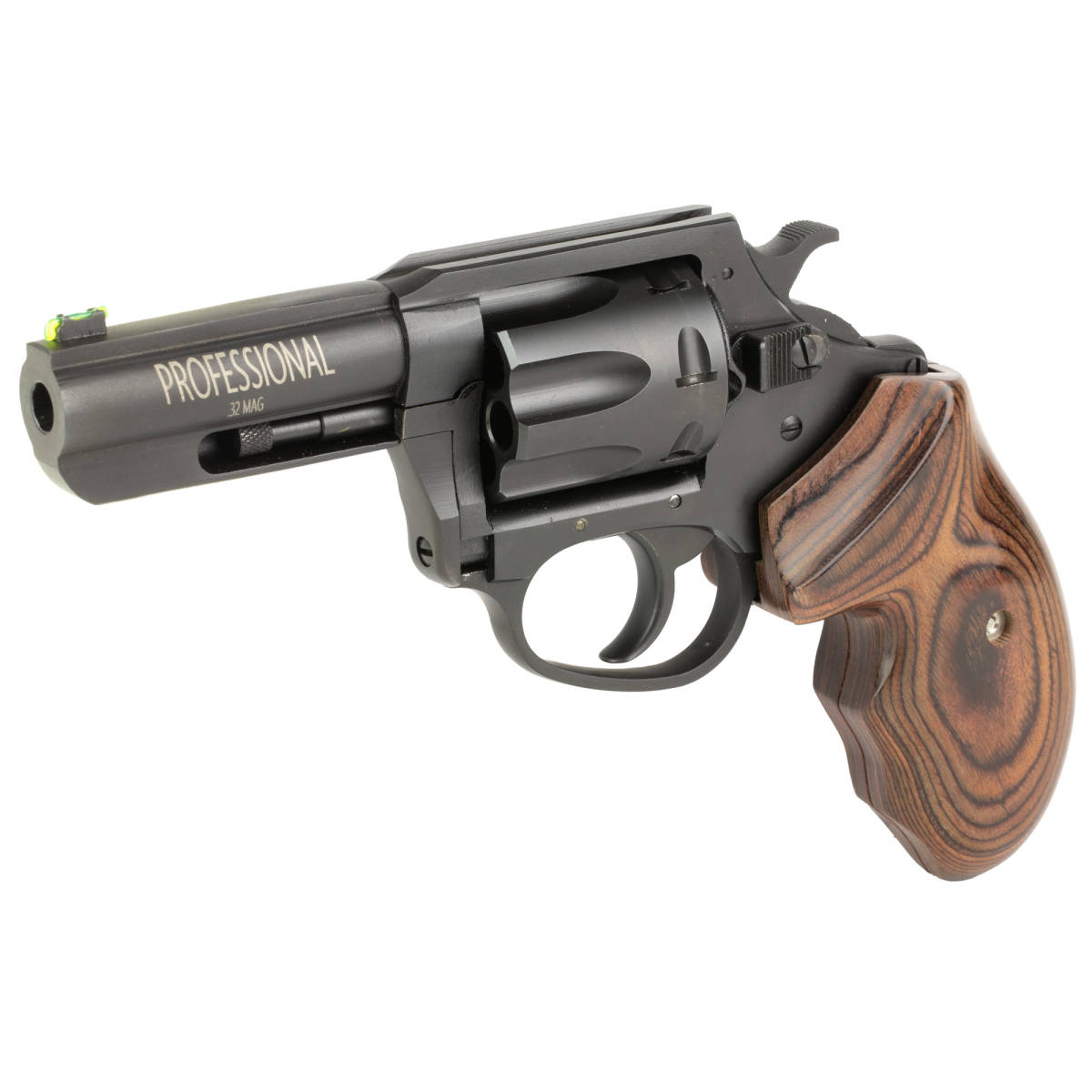 Charter Arms 63270 Professional 32 H&R Mag, 7 Shot 3” Black Nitride ...