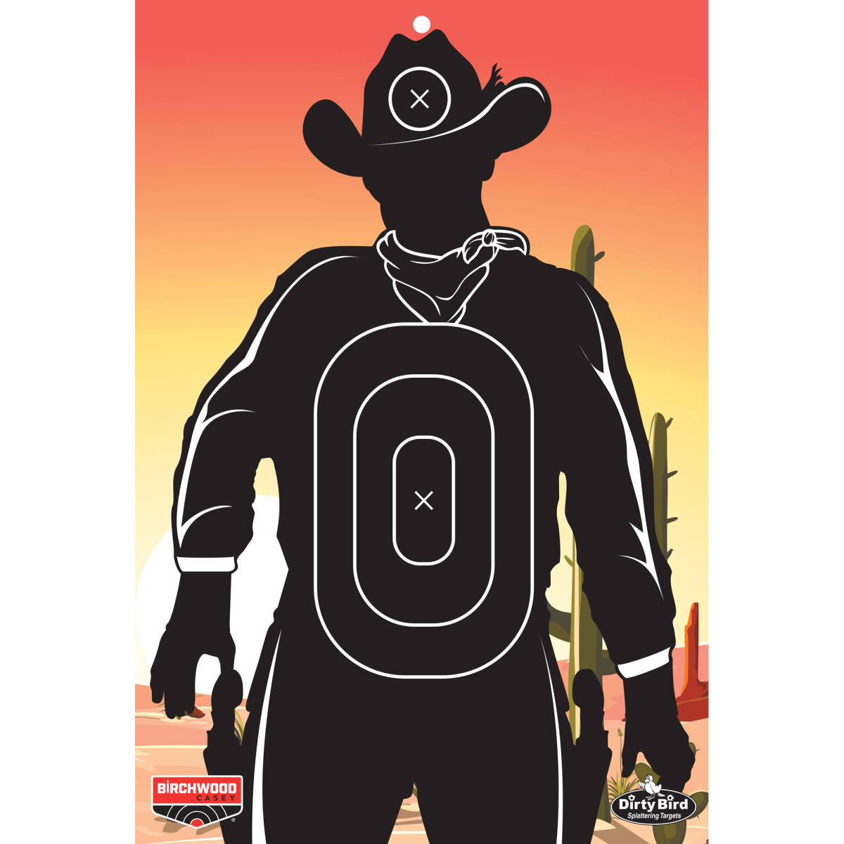 Birchwood Casey BC-35771 Dirty Bird Target Gunslinger Skyline 12” x ...