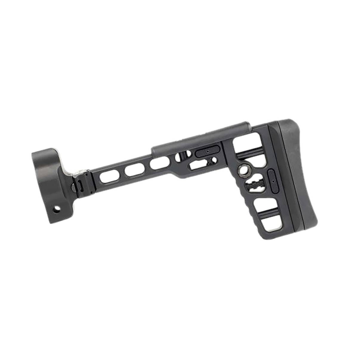 Samson 040616301 S.A.S w/ MP5 End Cap Black Aluminum - Rifle Stocks at ...