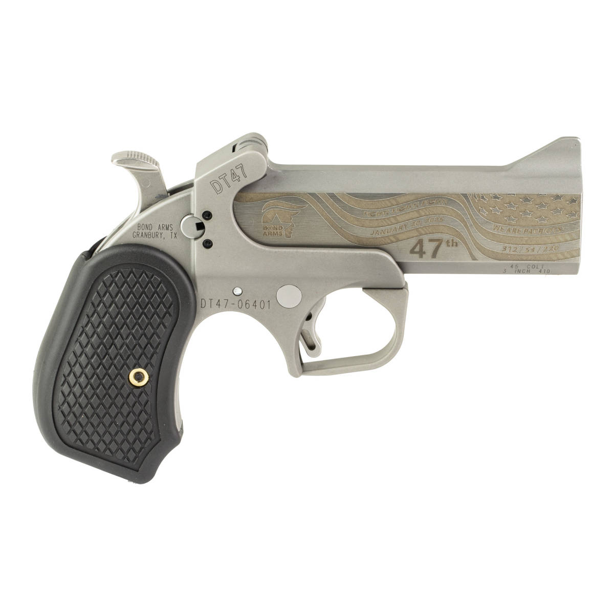 Bond Arms DT47 Living Legend Trump Gun 3" 410/45 Colt 4.25" Trump-Gun - Semi Auto Pistols at ...