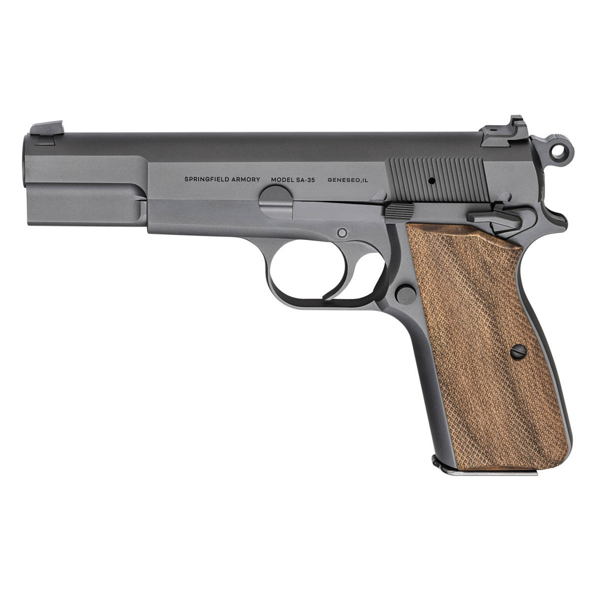 SPRINGFIELD SA-35 9MM HP9201 BROWNING HI-POWER - Semi Auto Pistols at ...