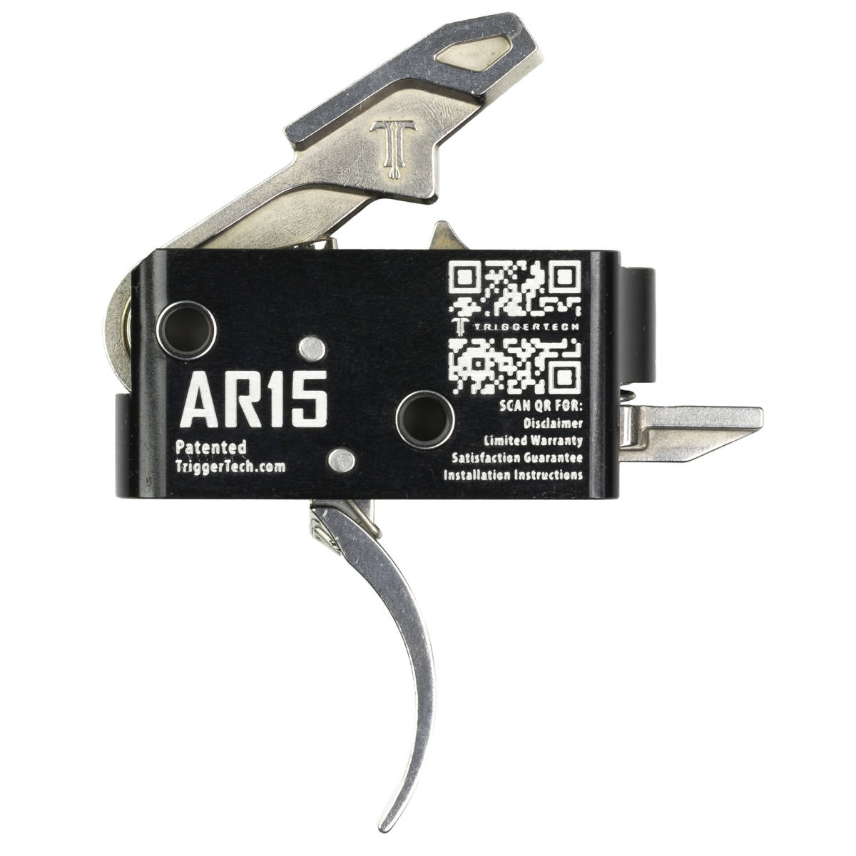 TriggerTech AR0SBS33NNP Competitive Stainless Pro Curved Single-Stage 3 ...