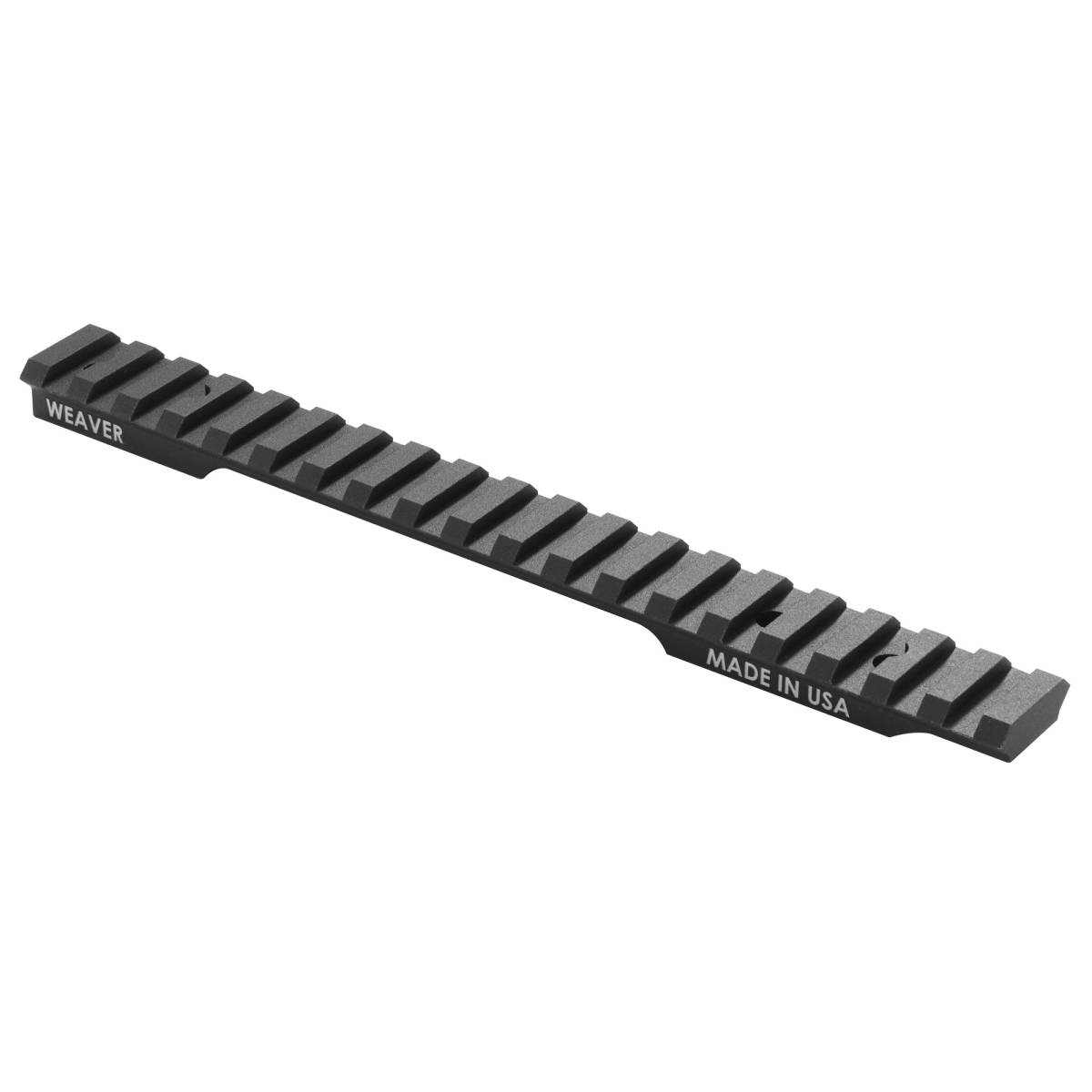 Weaver Mounts 99488 Multi-Slot Base Extended Black Anodized Aluminum ...